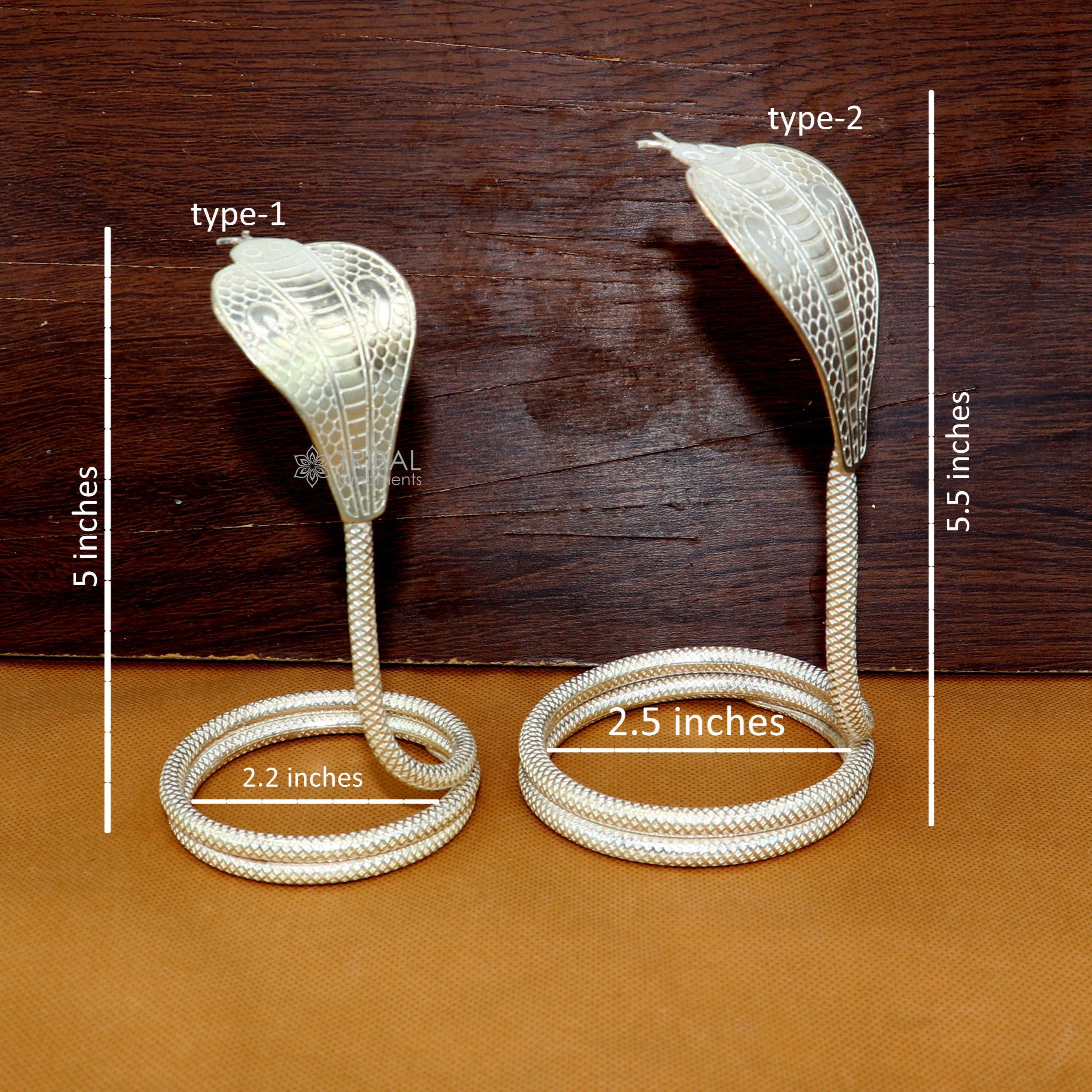 Shiva Snake 925 silver handmade Divine vintage style Small snake or ...